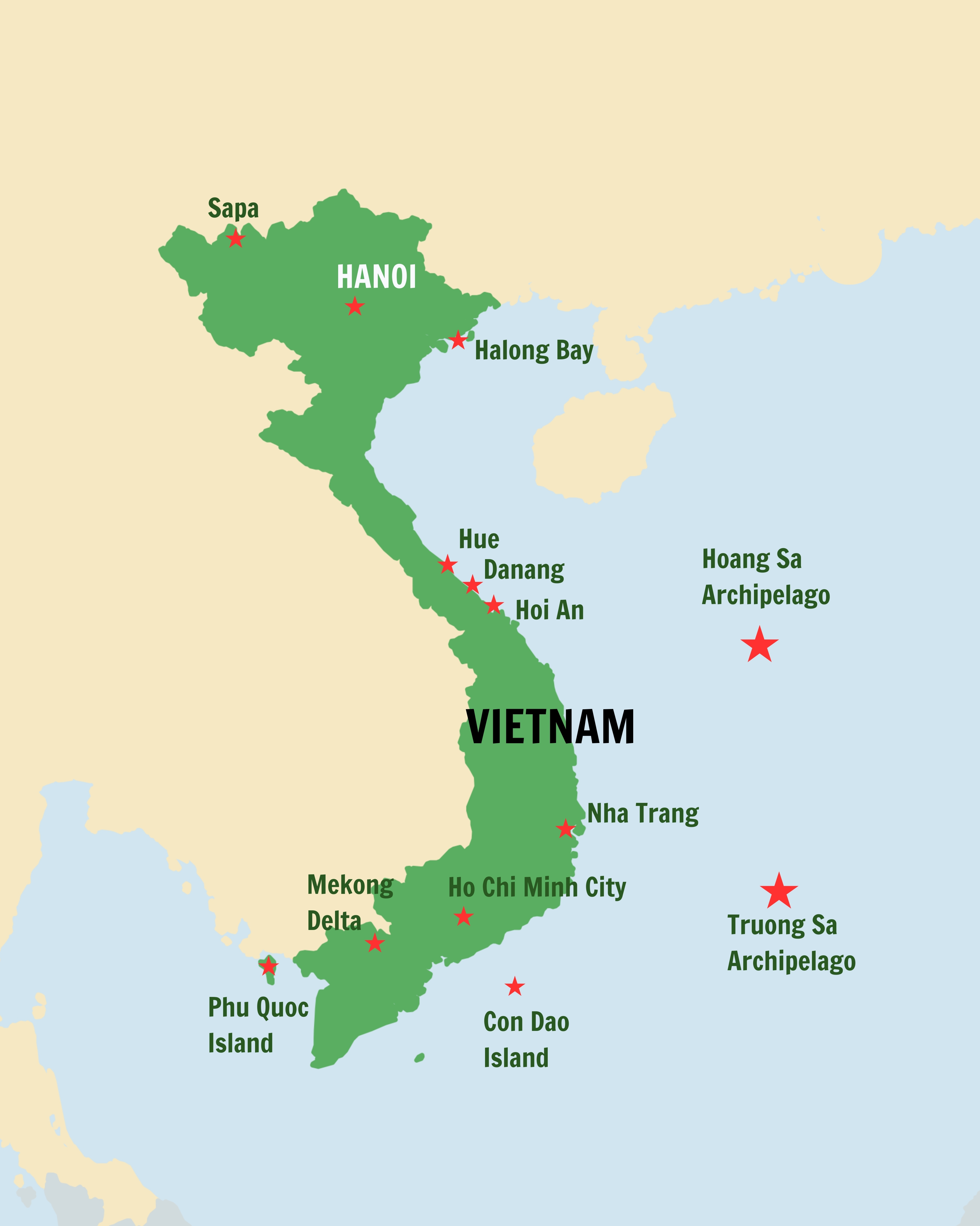 Ho Chi Minh City Saigon World Map Vietnam Explorer